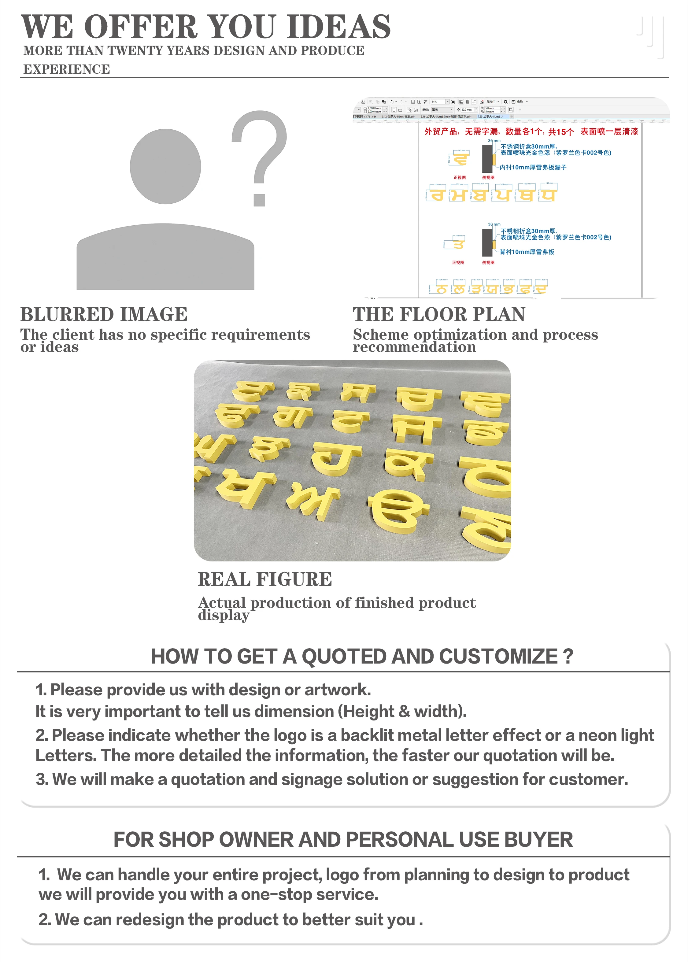 Letters Indoor Sign 3d Raised Letter Sign Wall Logo Brand Signage ...