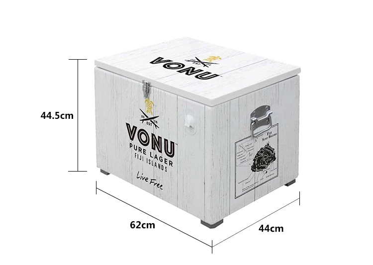 Corona Ice Chest Cooler Box - 60L Waterproof Storage for Outdoor ...