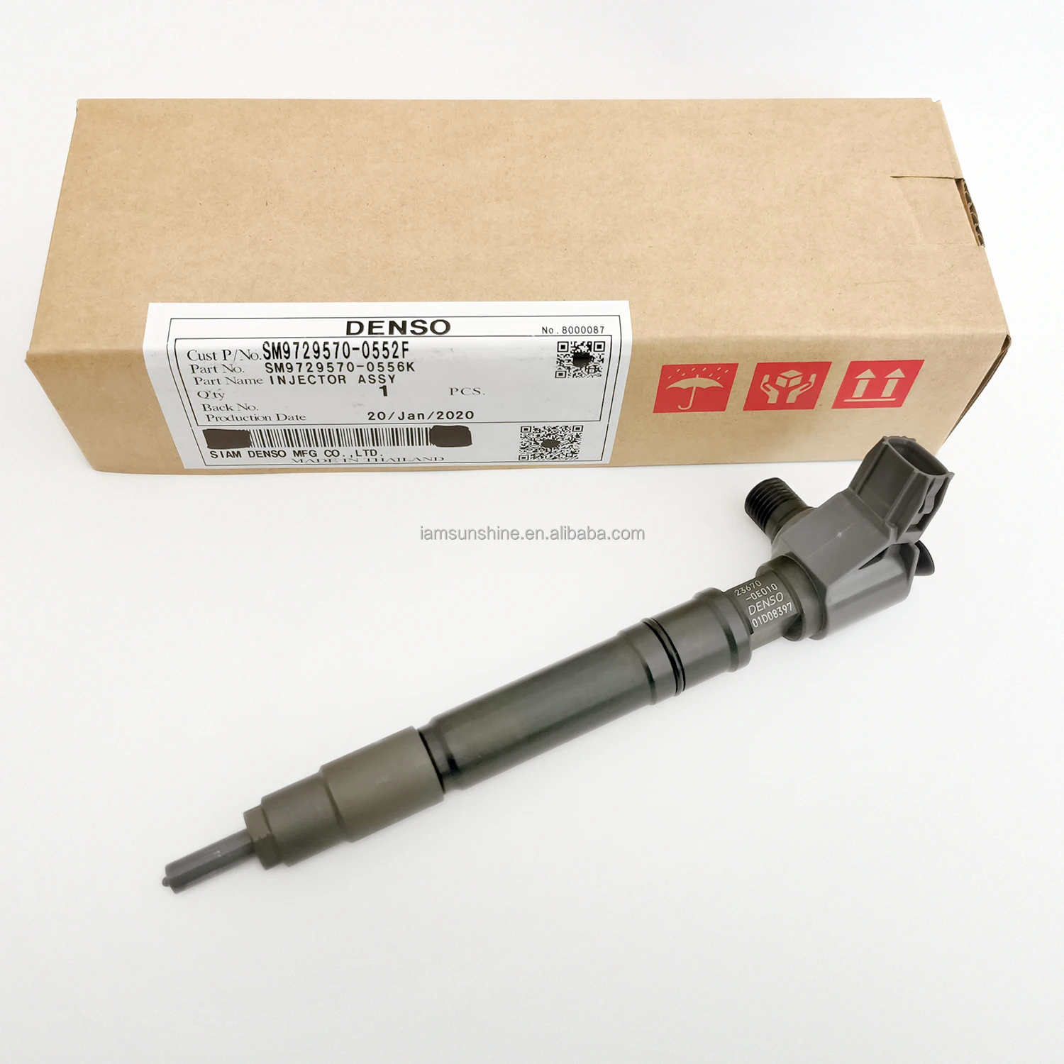 Genuine Piezo Injector 295700-0550 for Common Rail 23670-0E010,23670 ...