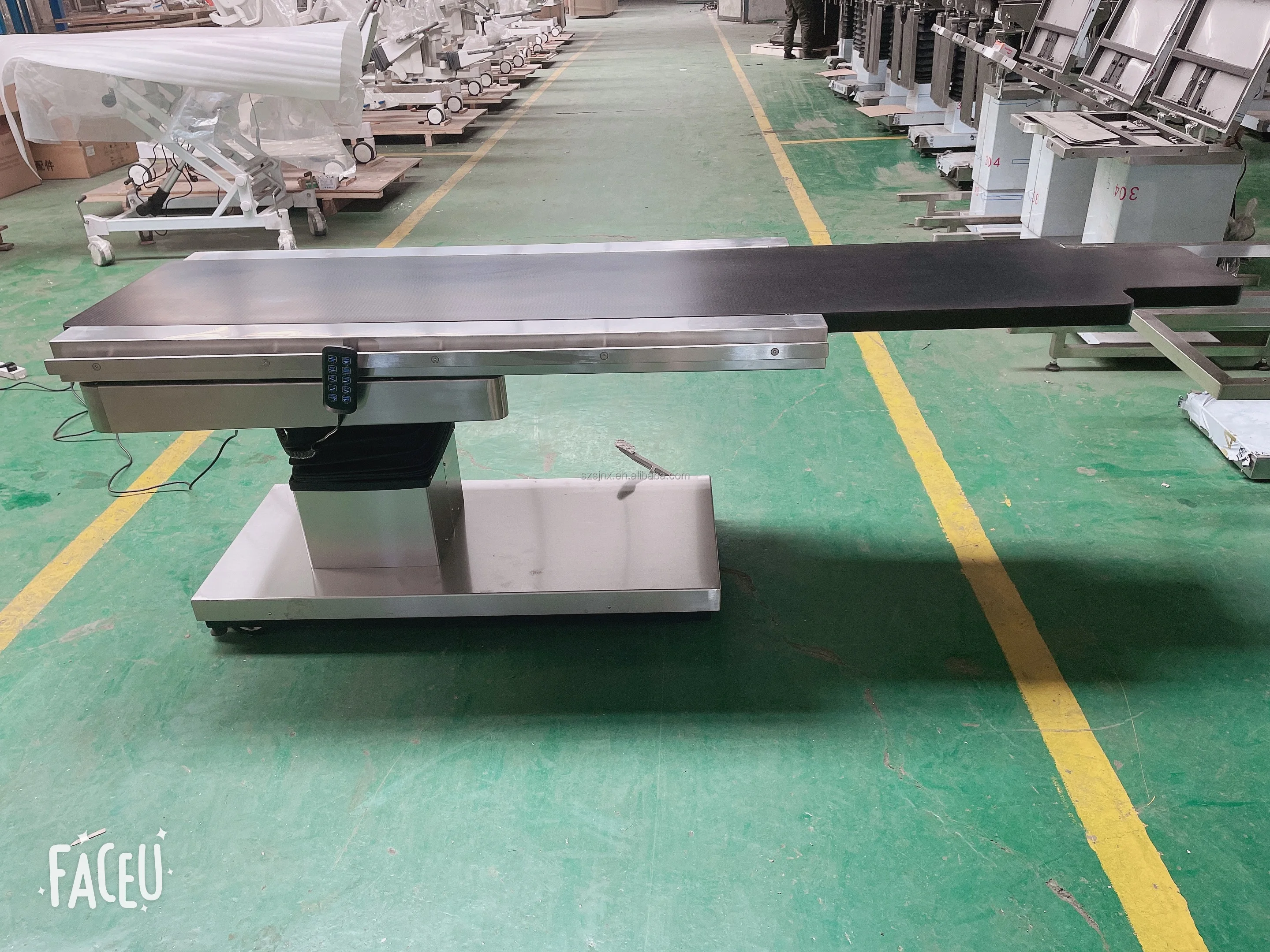 DSA,ERCP Electric Operating Table for Hospital Cardiac Catheter ...