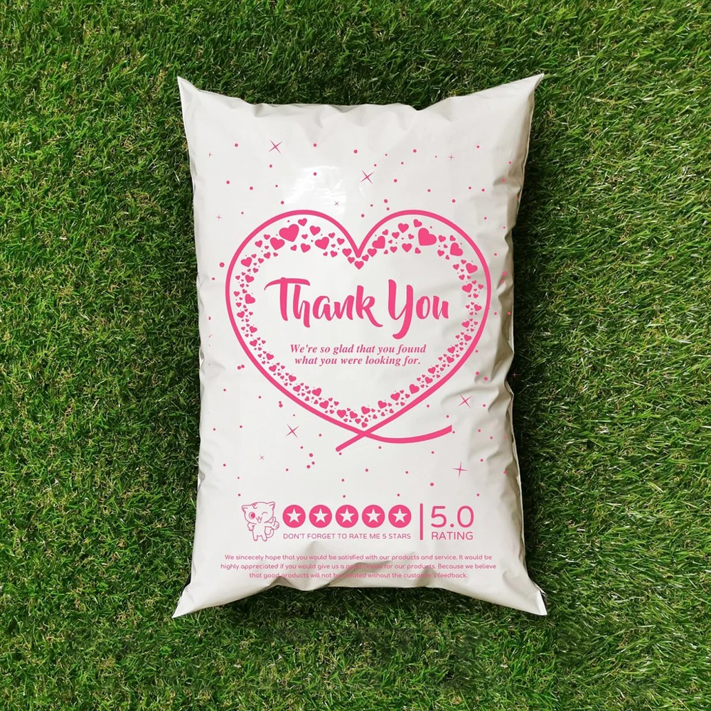 Bolsa de embalaje de ropa impresa personalizada, embalaje biodegradable ...