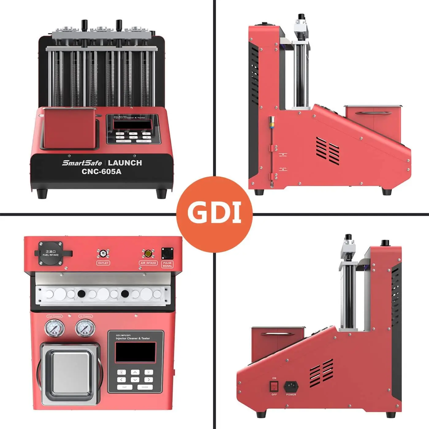 Launch CNC605A Fuel Injector Cleaner - Efficient & Reliable