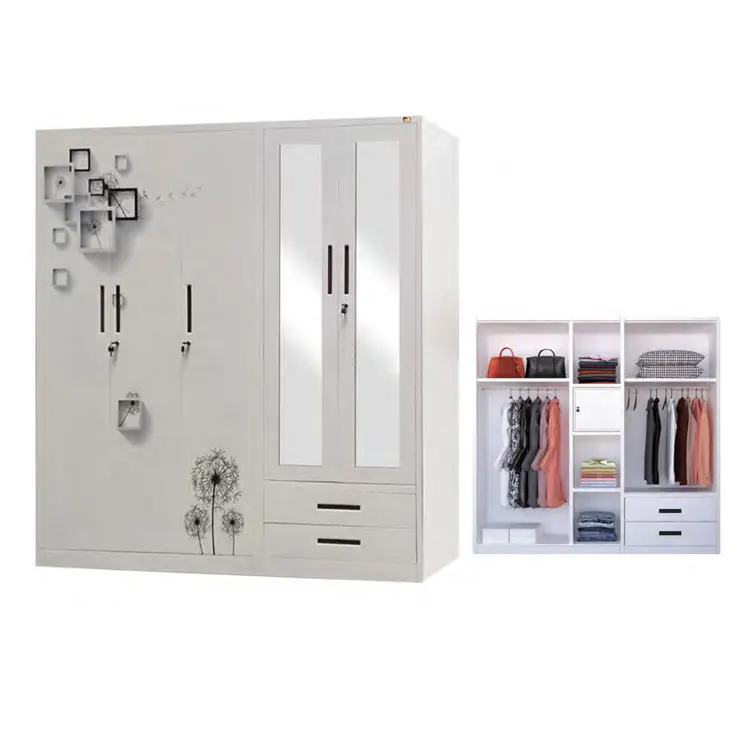 modern sliding door mirror almirah cabinets bedroom furniture cupboard ...