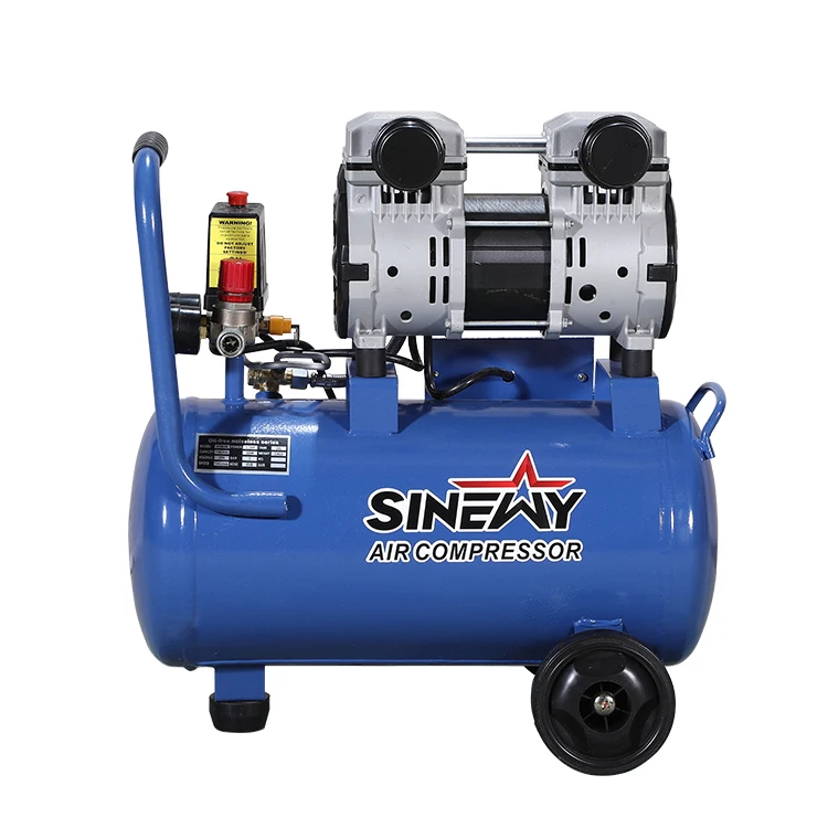 SINEWY 1500W 2Hp 220V Electric Small 50 Litre Silent Oil Free Air ...