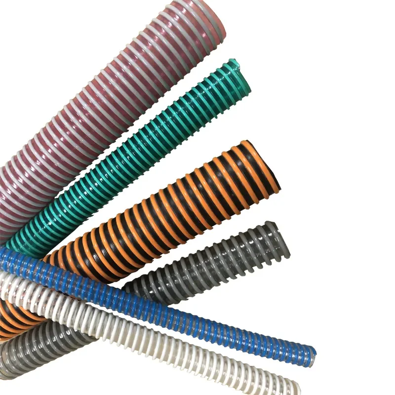 Suction Pipe Large Plastic Pvc Winding Suction Drainage Pipe Hose - Buy Suction Drainage Pipe ...