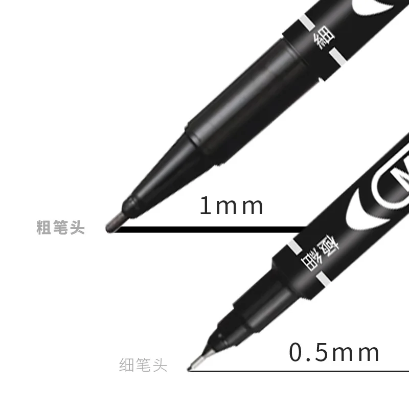 Dual Tips Design Permanent Marker Pen Set CD Marker Pens with Two ...