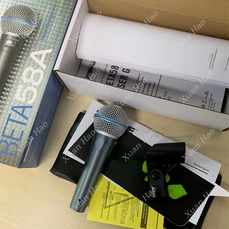 Beta58 Mic - Super-Cardioid Dynamic Microphone for Vocals