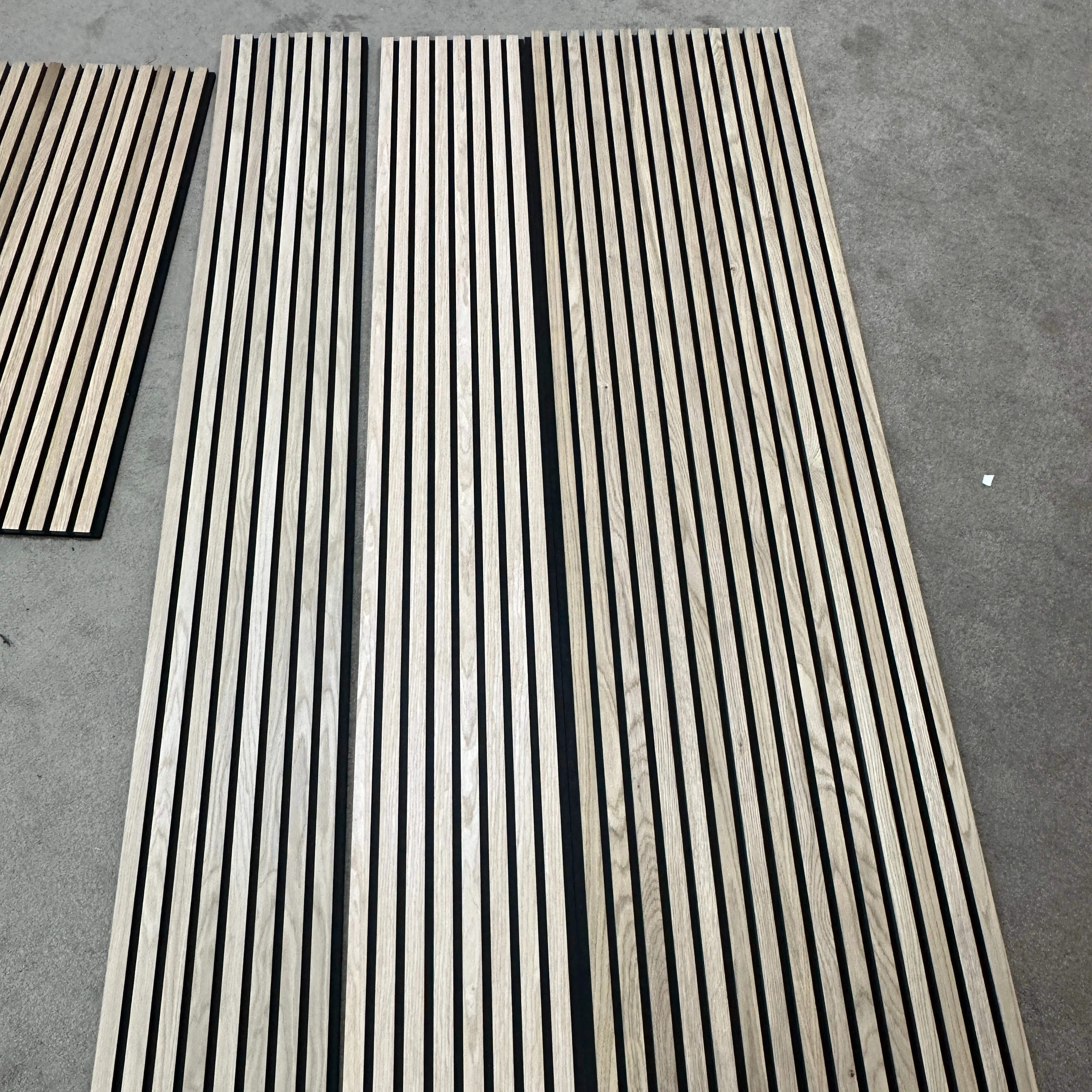 Kasaro Modern Design Acoustic Slats Panels On Felt Soundproof Grille ...