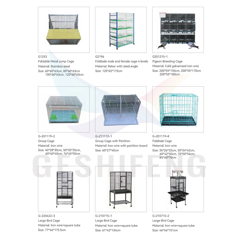 Outdoor Stackable Breeding Pigeon Cages - Luxury & Durable