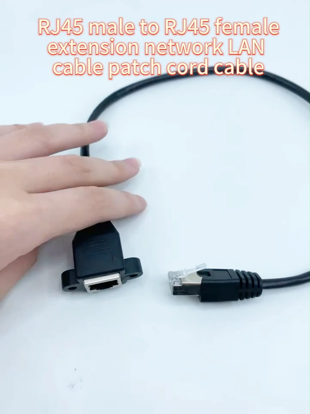 Extension Network Lan Cable Patch Cord Cable Factory Price Rj45 Male To ...