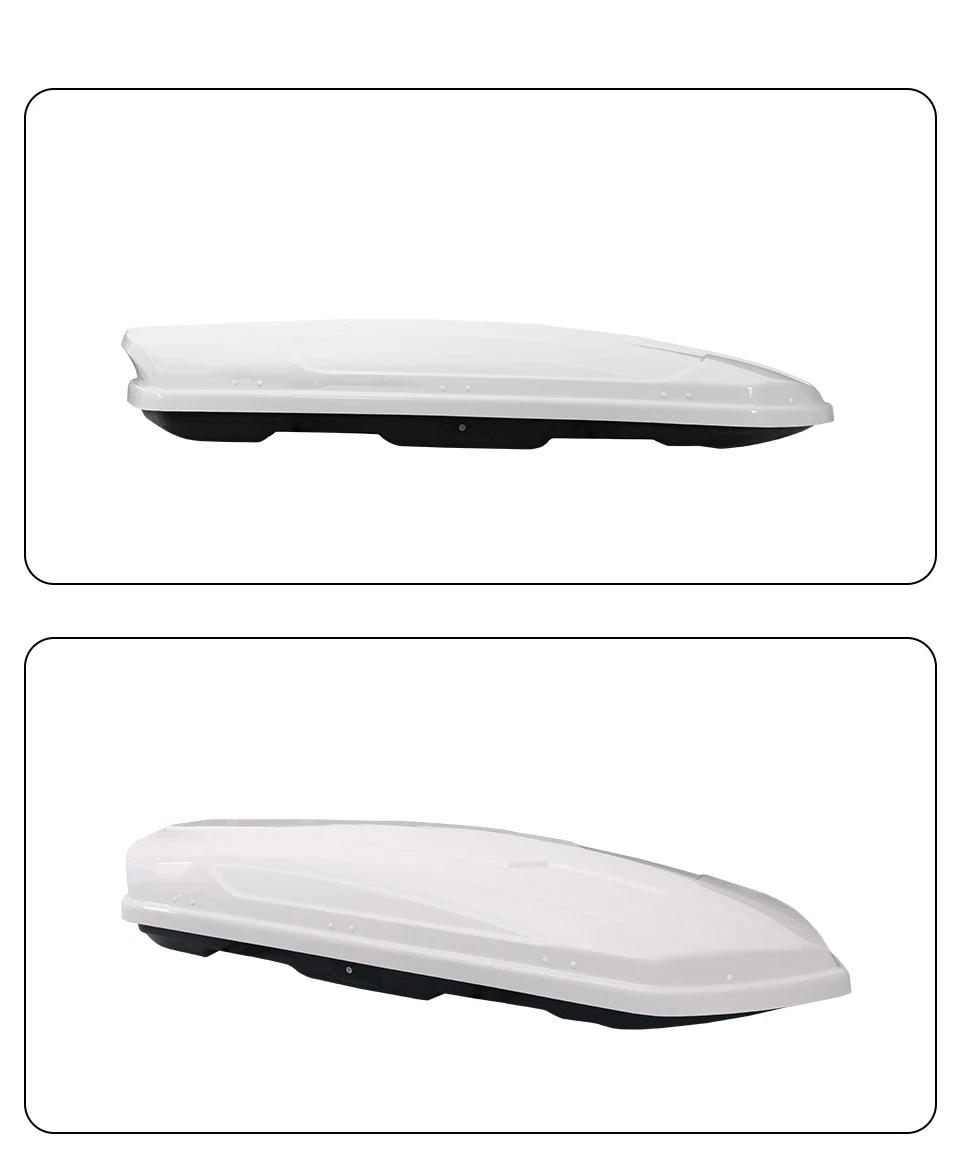 500L OEM ABS+ASA SUV Car Dual Side Open Waterproof Travel Roof Boxes Cargo