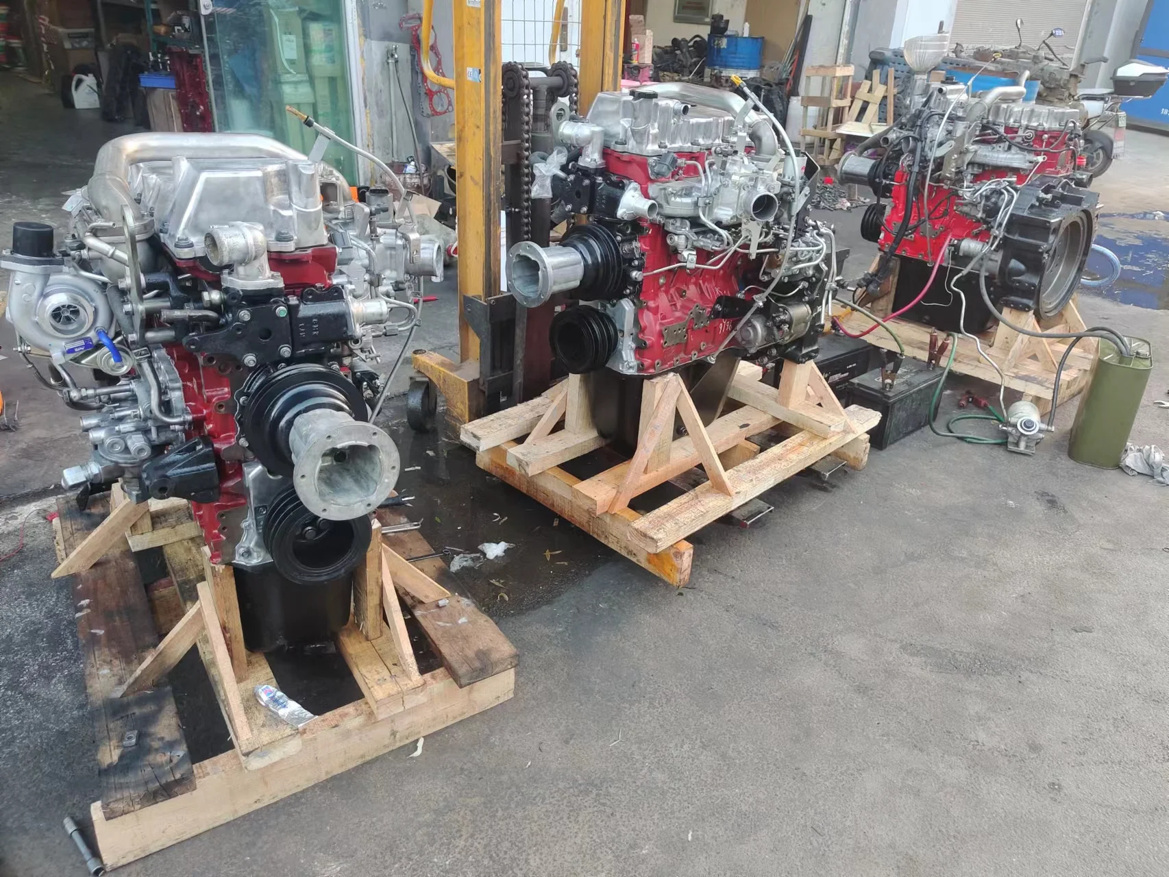 Original Used Excavator Engine Complete D6d Engine Assembly For Volvo ...