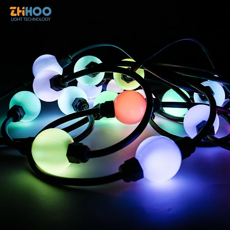 Magical 3d Led Rgb Pixel Ball Dmx Led Outdoor Christmas Light Ball ...