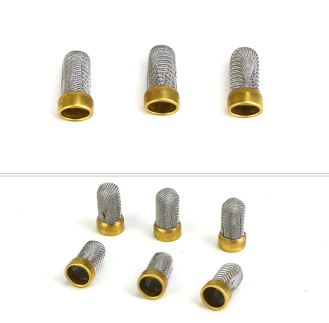 High Pressure Stainless Steel Brass Wire Mesh Filter 20 Fuel Inject ...
