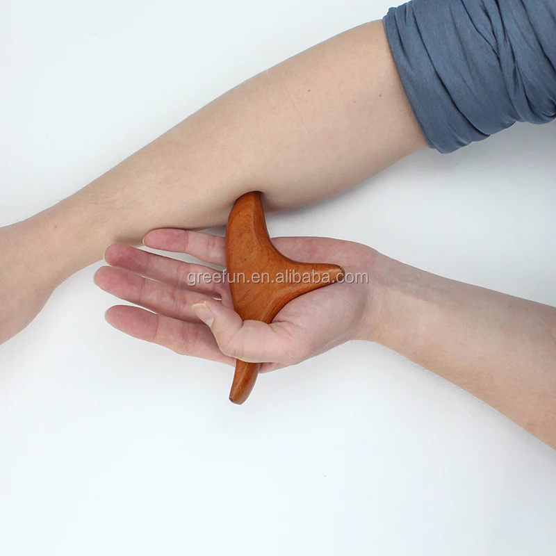 Face Board Acupuncture Wood Massage Tool Chinese Scraper Massage Wood ...