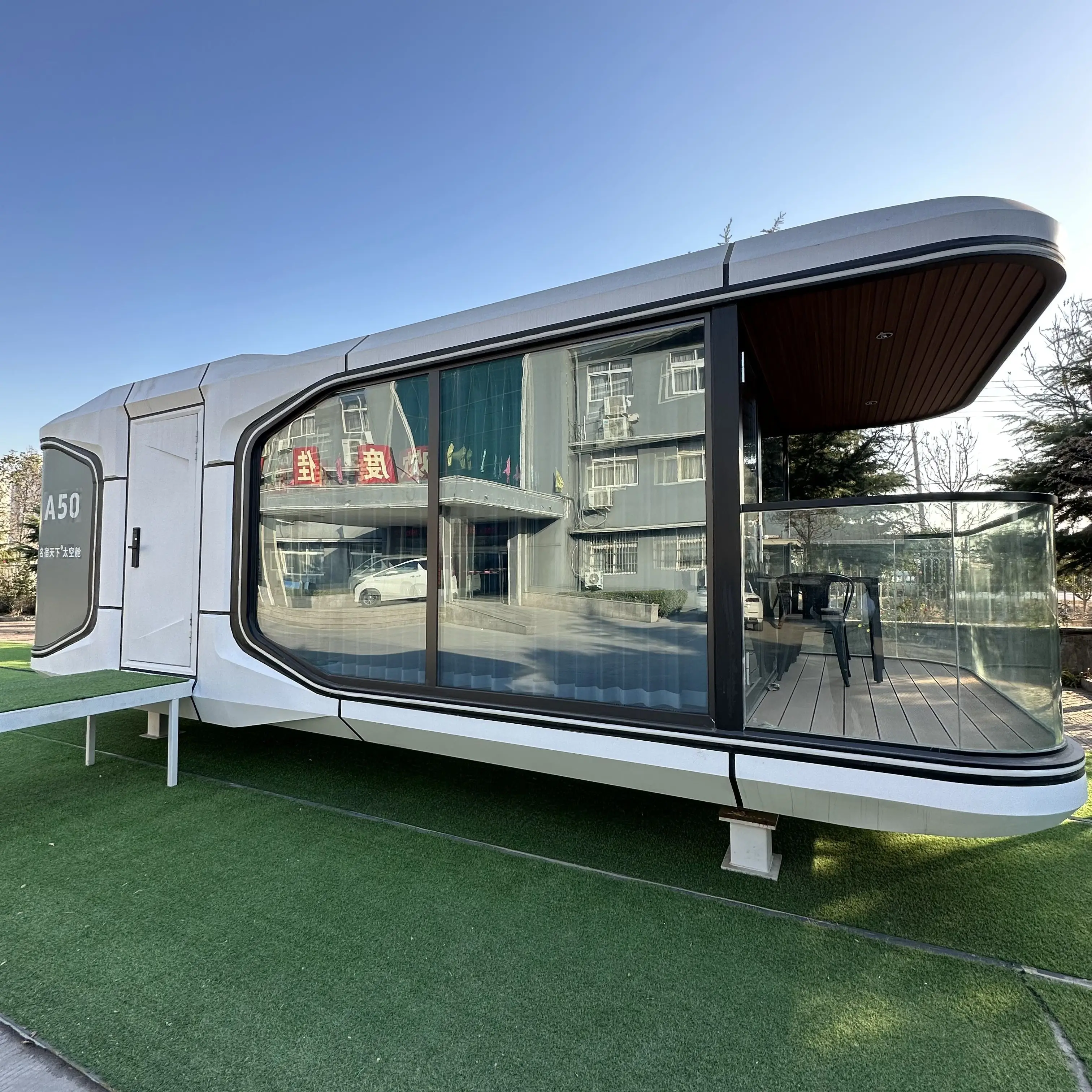 Luxury Modern Mobile Home Modular Home Small Float Family Small House ...