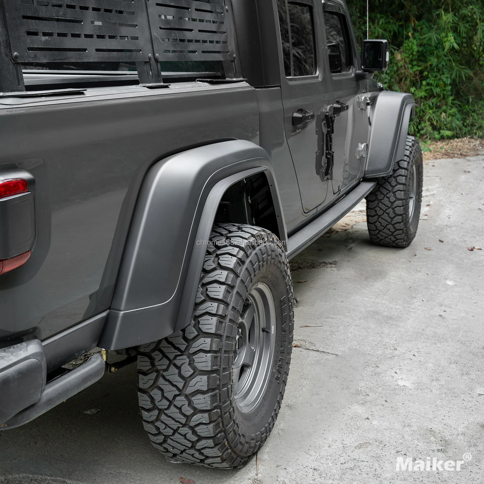 Maiker Offroad Fender Flare Extensions for Jeep Gladiator