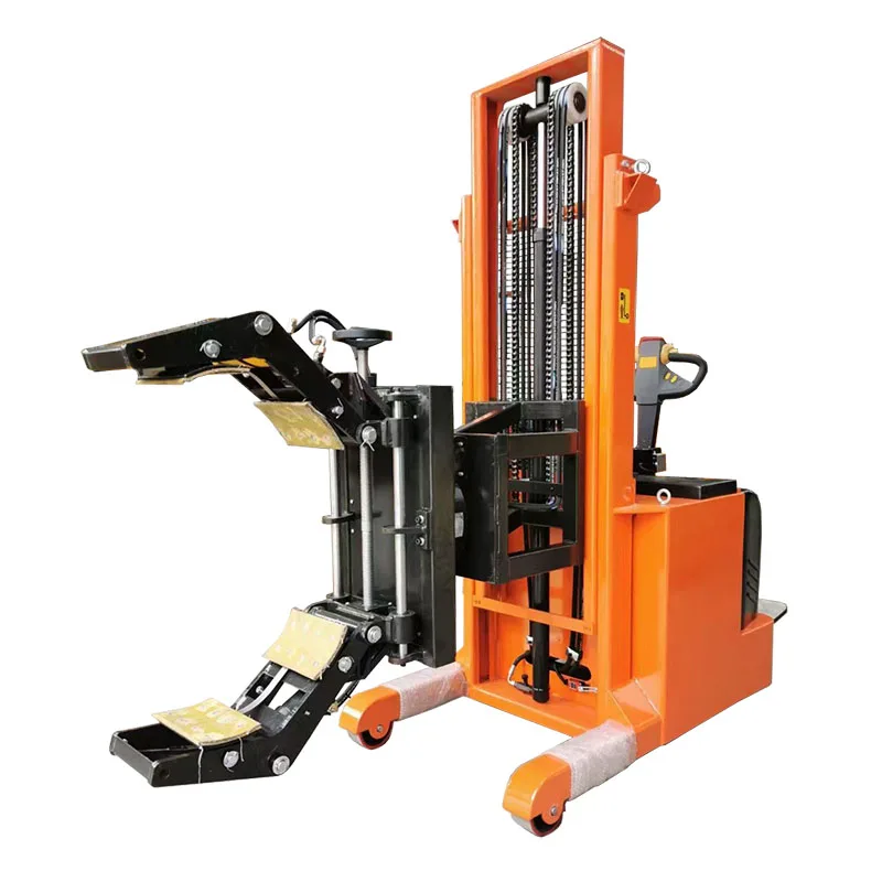 Full Electric Steel Drum Rotator - Automatic Plastic Barrel Lifter
