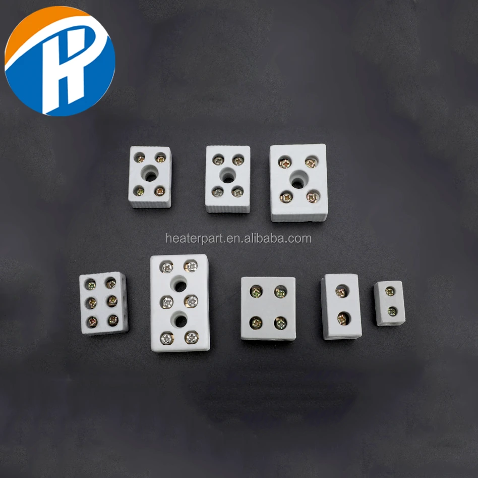 High Temperature Porcelain Terminal Connector 2 Way 3 Way Ceramic ...