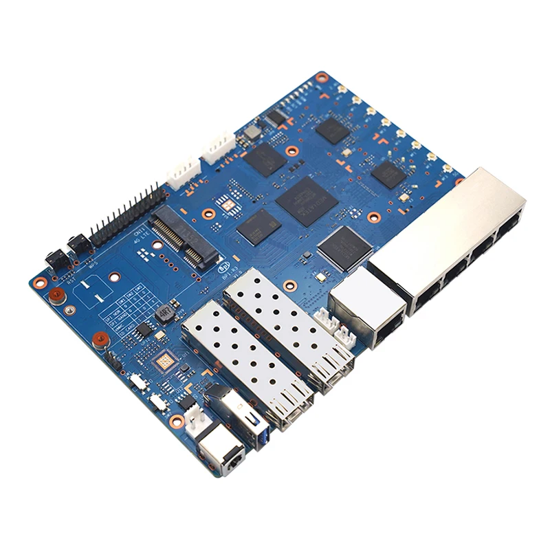 Banana Pi Bpi-r3 Mediatek Mt7986 Quad Core Cortex A53+mt7531chip 2g Ddr ...