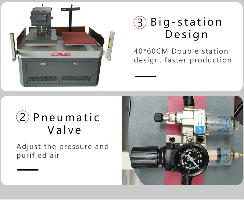 High Speed Heat Press Machine - Efficient Sticker Printing
