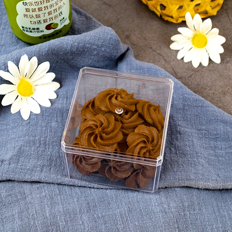 Mini Square Plastic Candy Box,Clear Candy Dispenser,Plastic Candy ...