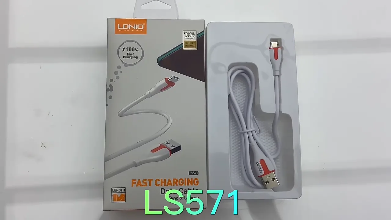 Ldnio Ls571/ls572 1m 2m Usb Data Cable Fast Charging Usb C Cable For ...