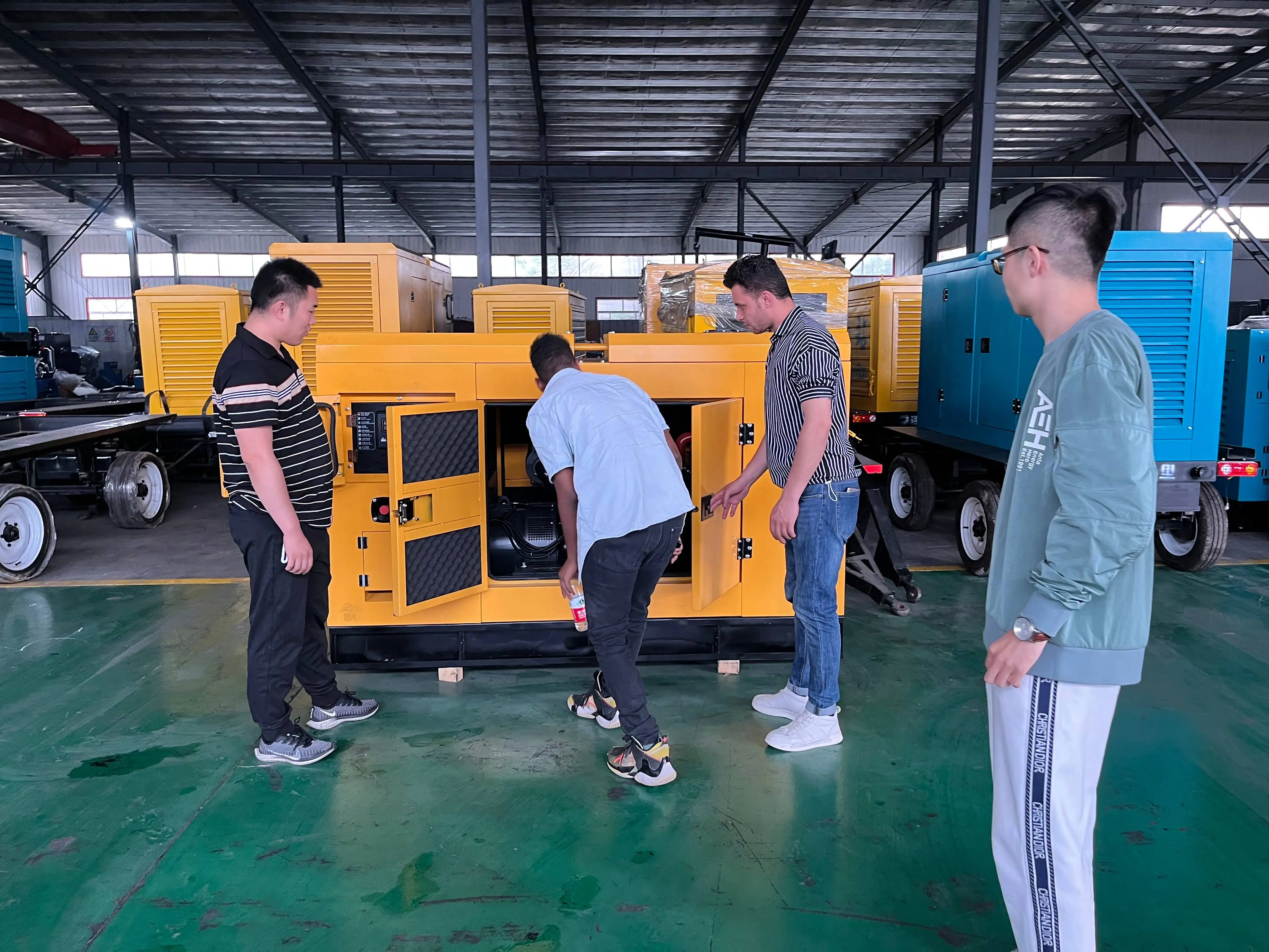 7kw 12 Kva Diesel Generator Changchai 220v 380V 12kwv 12kwv Alternator ...