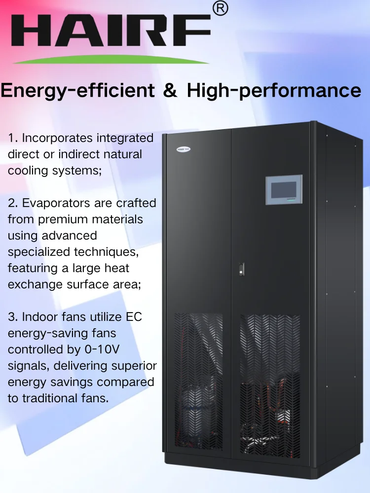 Direct Expansion Air Cooled 25KW Precision Air Conditioner in Data ...