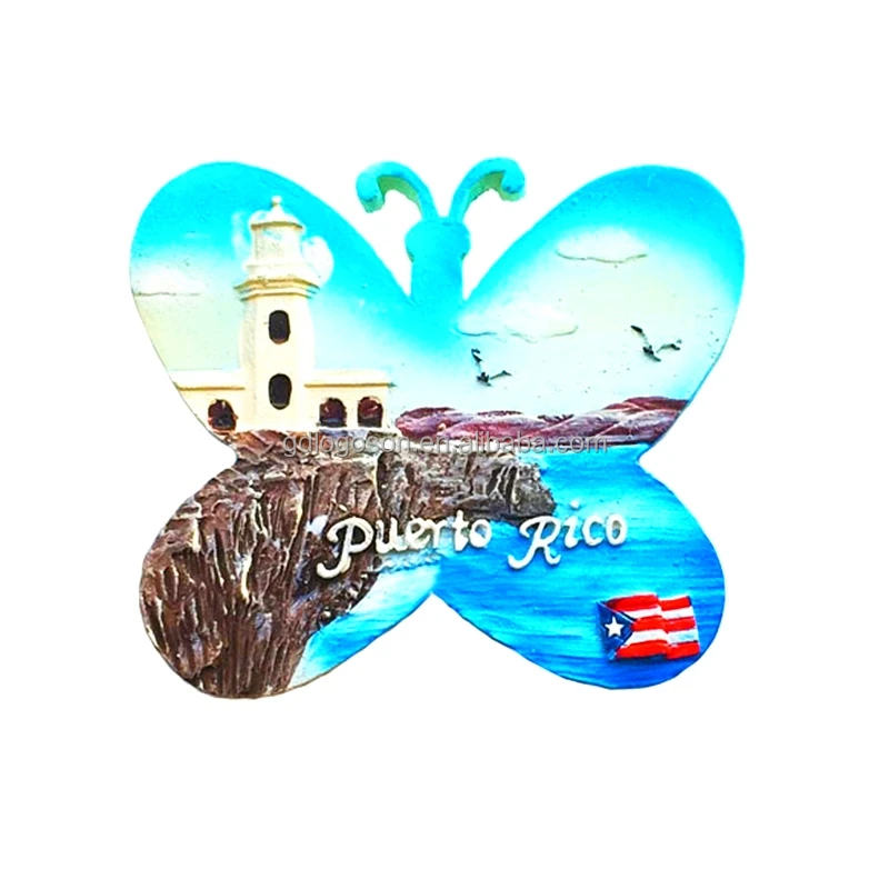 Wholesale Caribbean Custom San Juan Puerto Rico Souvenir Refrigerator ...