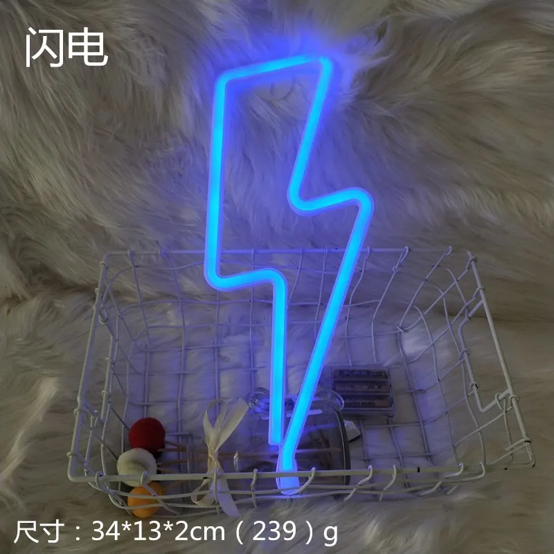 Custom Led Neon Sign Shape Light Small Night Light Hanging Light For ...