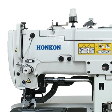 HK-781D Industrial Lockstitch Sewing Machine - High-Speed Buttonholing