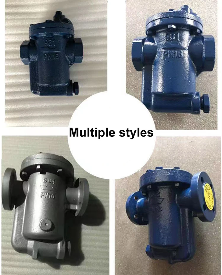1 Inch Inverted Bucket Steam Trap Cast Iron Stainless Steel Automatic ...
