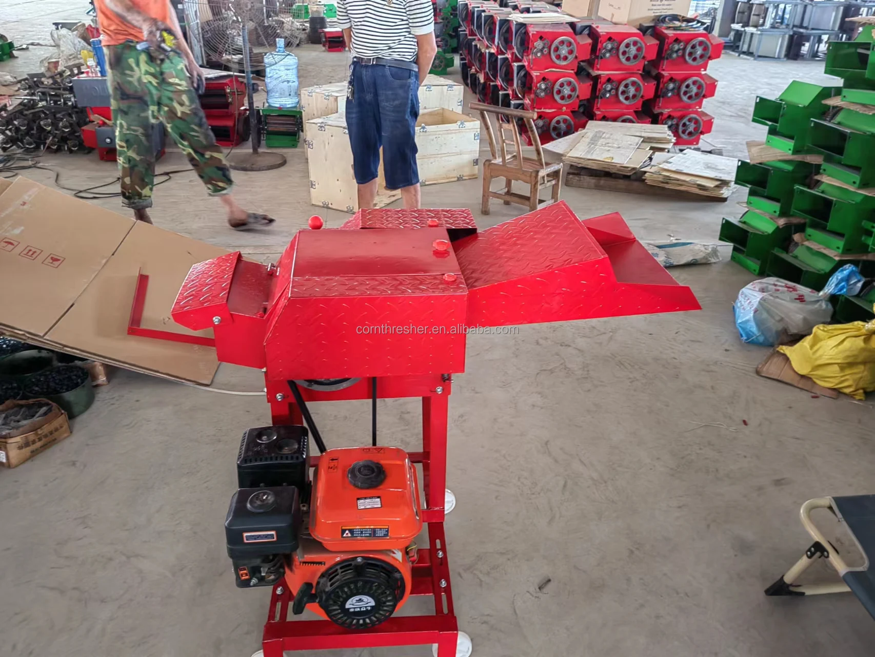 Agricultural Fodder Cutter Crusher Poultry Corn Wheat Straw Hay Feed ...