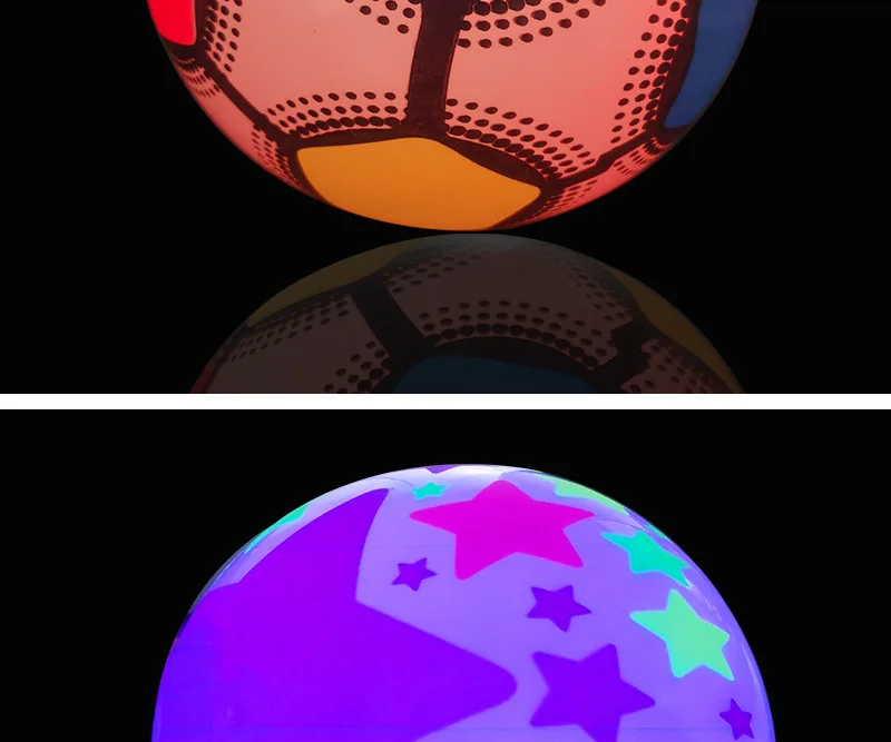 Outdoor Sport Flashing Racket Ball - Inflatable Fun Toy