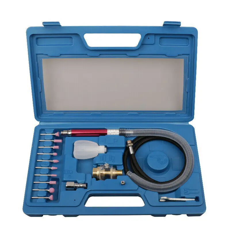 Air Micro Grinder Kit - 54000 RPM, 90psi, 1HP Air Comp