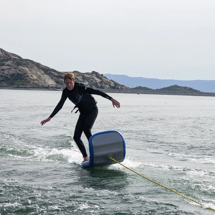 Drop Stitch Inflatable Snow Tubes Heavy Duty Winter Sledding Snow ...