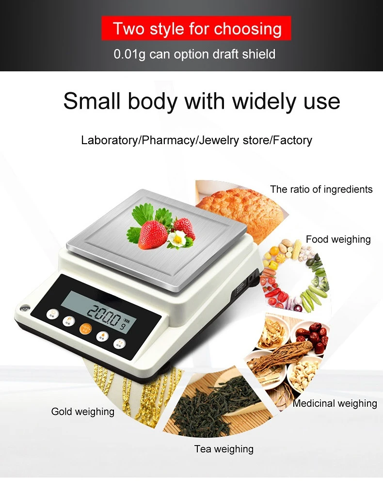 1000g 0.01g Gsm Pallet Scales For Fabric Mini Electronic Weighing Scale ...