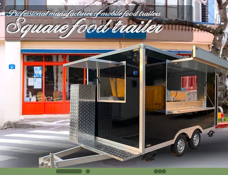 12ft Commercial Food Van Concession Trailer for Sale in USA, Europe ...