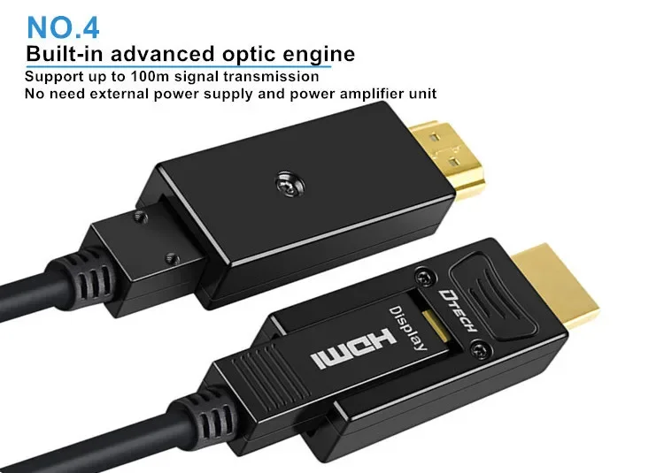 25m Hdmi Detachable 2 Ports Connector Am To Dm Micro 4k 1080p Male To ...