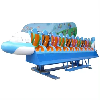 2024 Theme Park Kids Attraction Crazy Wave Amusement Customized 10 ...