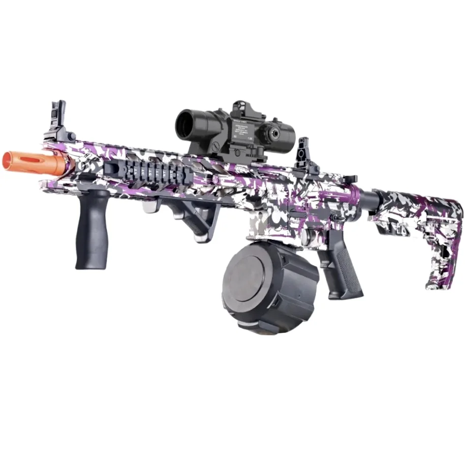 Kids electric M4A1 gel splat blaster toy gun cs shooting game m416 ...
