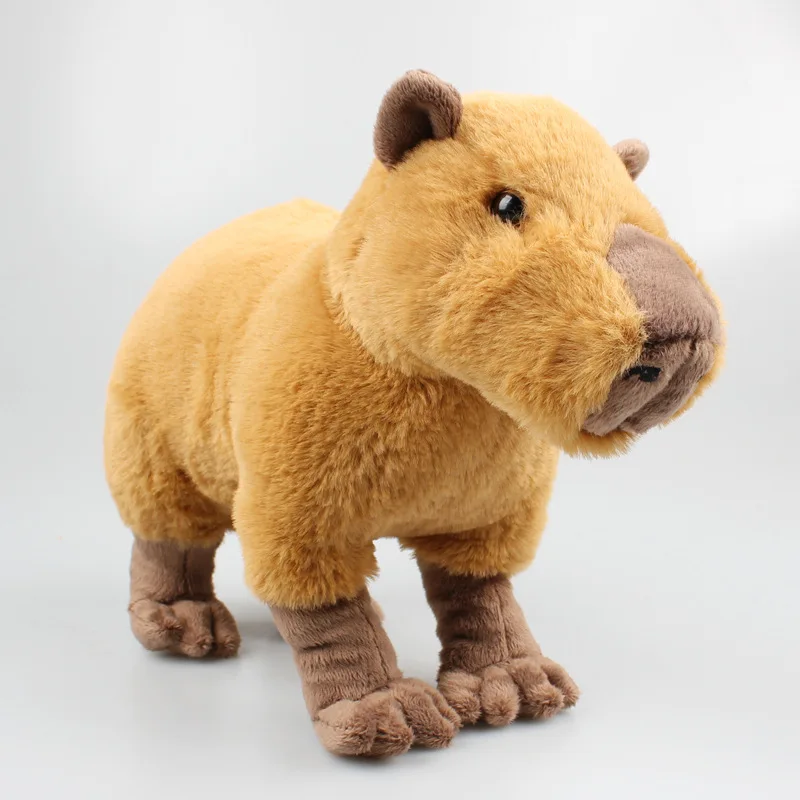 Botu Simulation Capybara Plush Toy Kawaii Capybara Stuffed Doll Soft ...