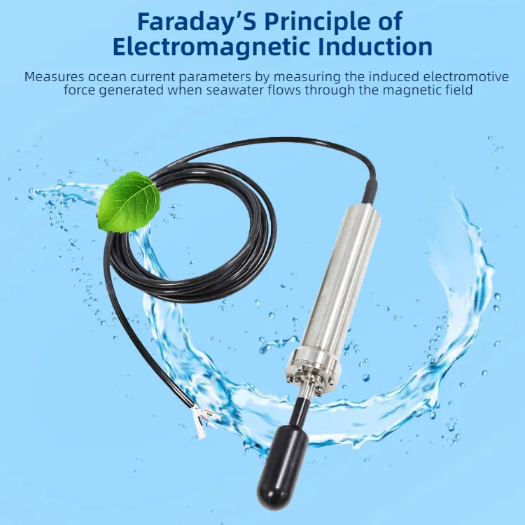 High Quality Accurate Water Current Sensor Probe for Marine/Ocean/River ...