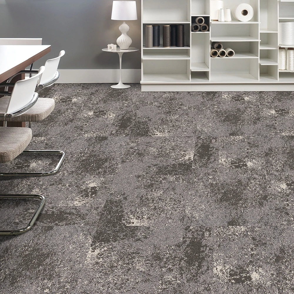 High Quality 100% Pp Modular Carpet Tiles Modern Style For Office Or ...
