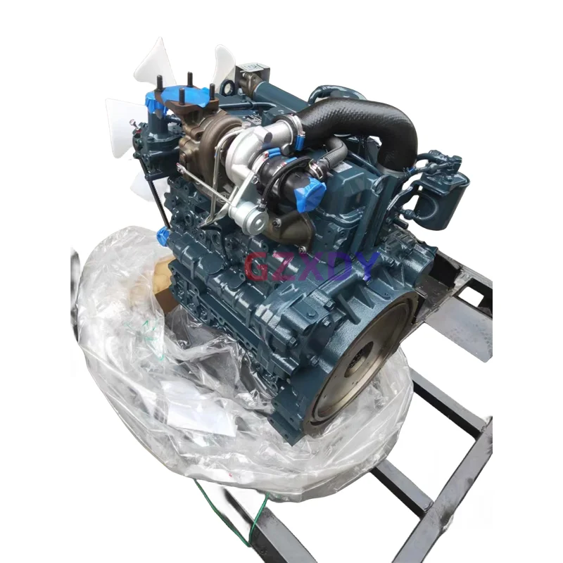 Original Brand New Kubota V3307 V3307T Diesel Engine Assembly for Kubota V3307-DI-T Complete ...
