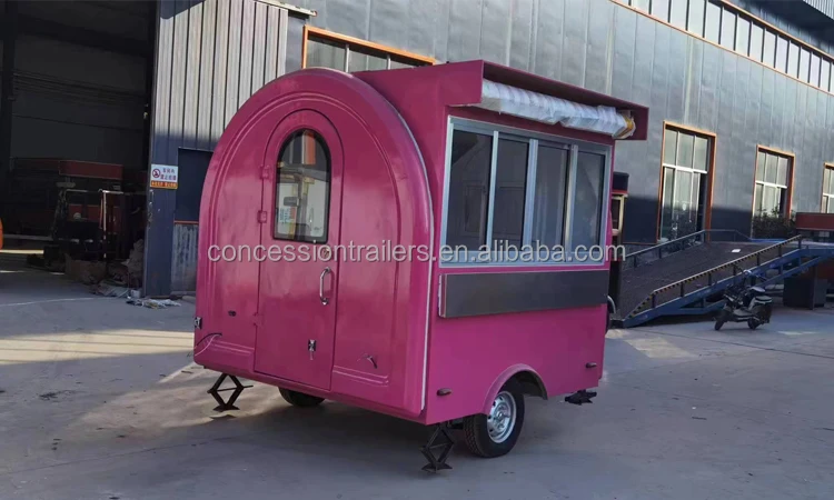 Mobile Food Truck With Full Kitchen Concession Mini Portable Food ...