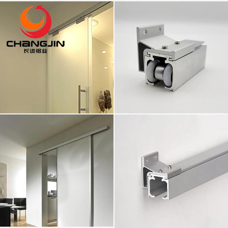Good Quality Gate Rail System Sliding Door Track Aluminium Tracks Rail ...