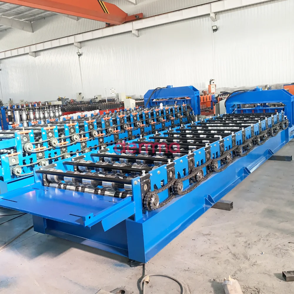 Glazed Steel Roll Forming Machine Metal Roller Making Machine Roll Tile ...
