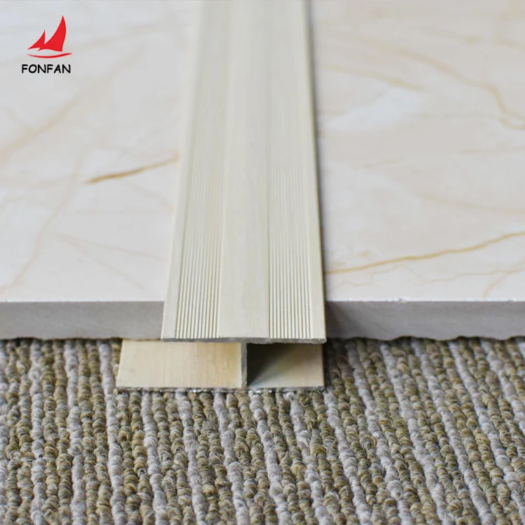 H-joint Cladding Profile - Aluminium Wood Effect Floor Trim